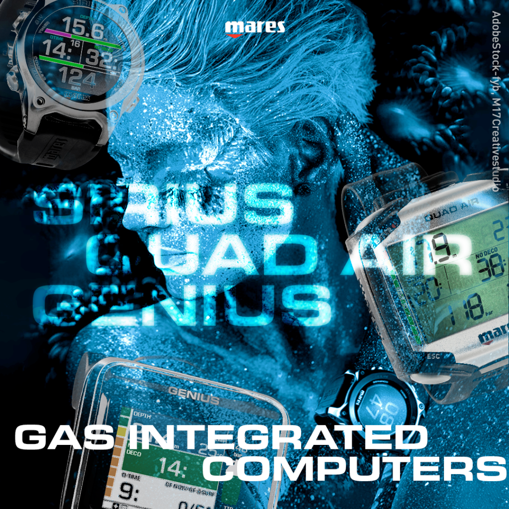 Discover Mares gas integrated computers! • Mares - Scuba Diving Blog